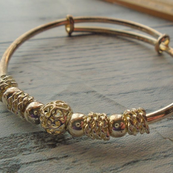 Jewelry | Silver Adjustable Bracelet Bangle | Poshmark